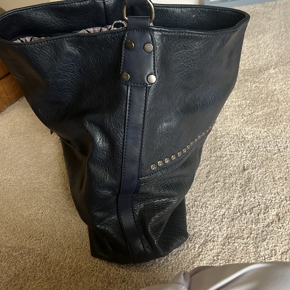 LeMiel | Bags | Hadley Hobo Bag By Lemiel Dark Navy Nwt | Poshmark